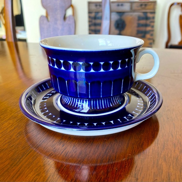 Kitchen | Arabia Of Finland Valencia Coffee Cup And Saucer | Poshmark
